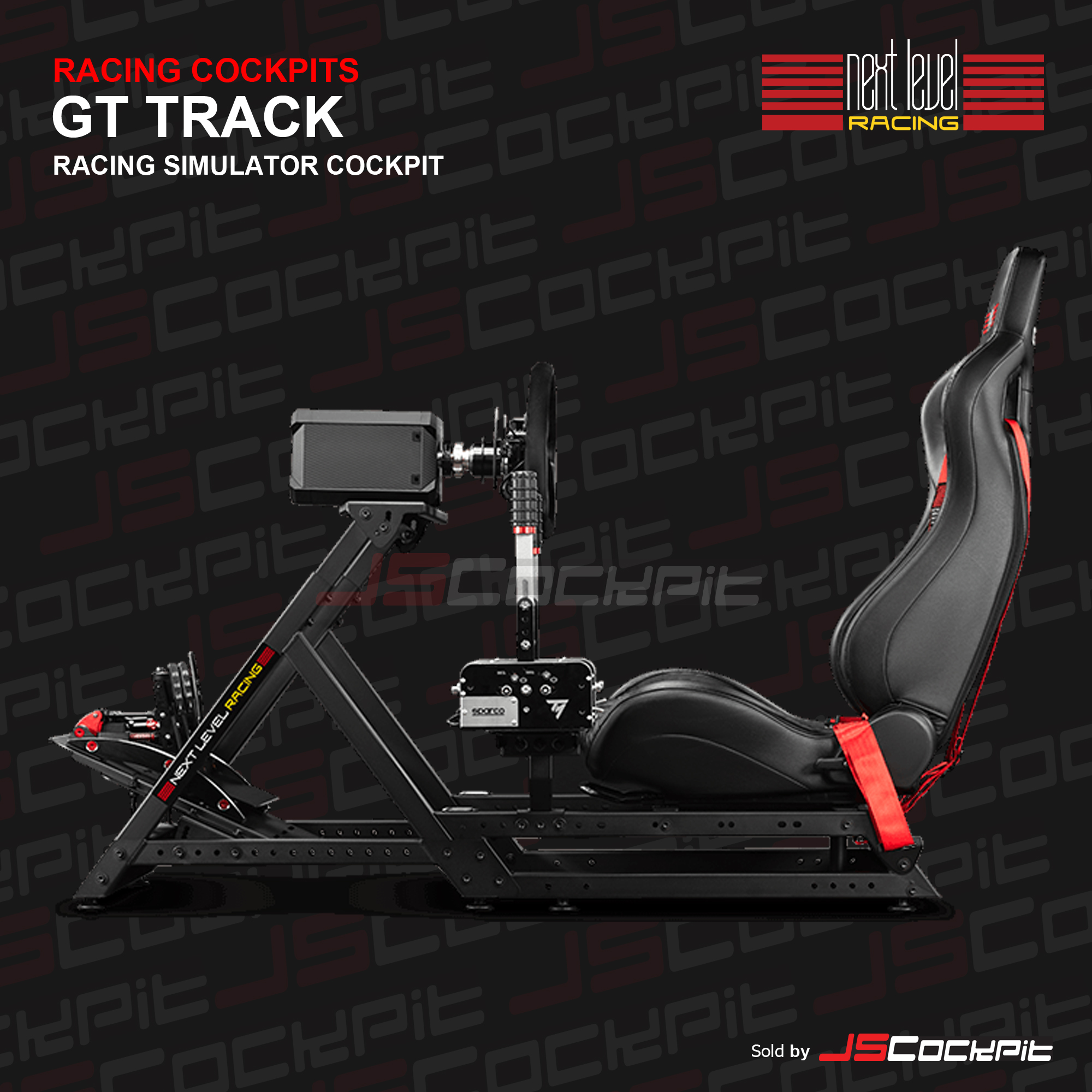 Next Level Racing รุ่น GT TRACK (ไม่รวมจอยพวงมาลัย) รองรับ Logitech ...